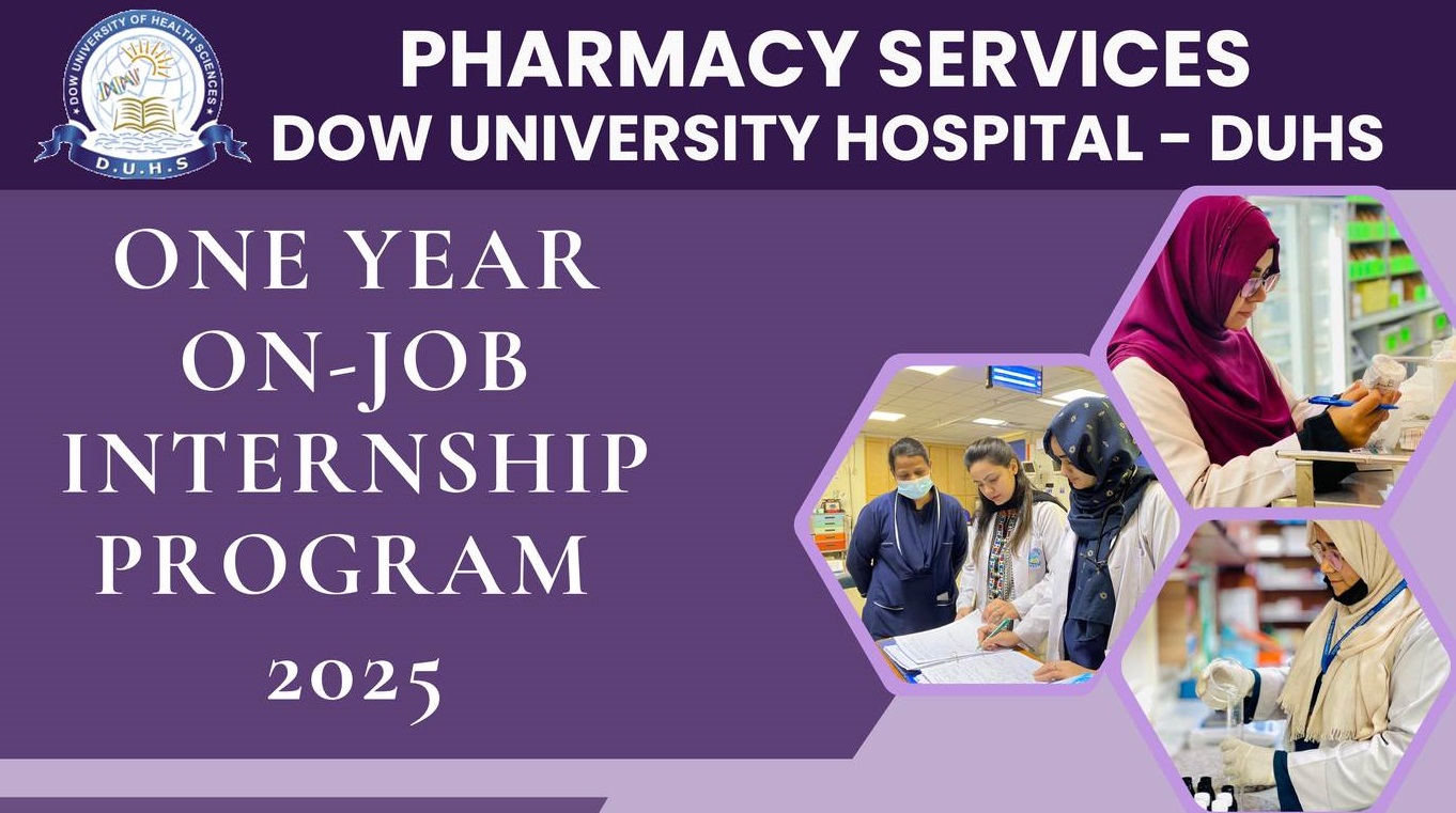 “Pharmacist Internship Program-25” - Dow University of Health Sciences